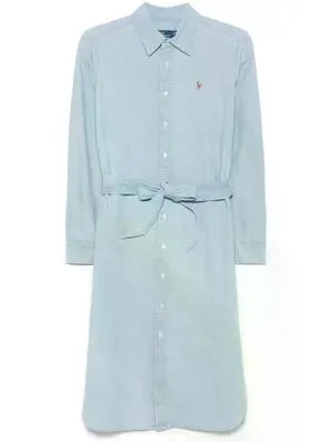 Polo Ralph Lauren Polo Pony-embroidered Mini Dress