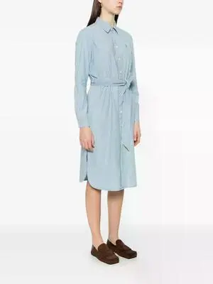 Polo Ralph Lauren Polo Pony-embroidered Mini Dress