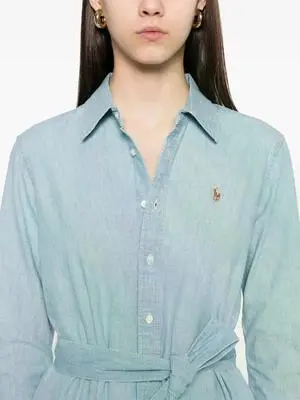 Polo Ralph Lauren Polo Pony-embroidered Mini Dress
