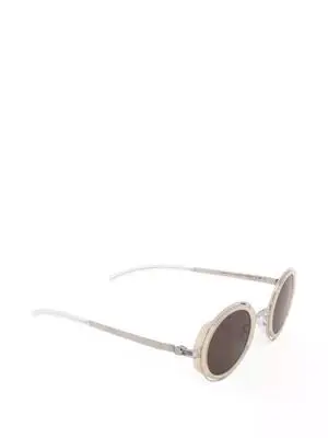 Mykita Pearl Round Frame Sunglasses - Neutrals