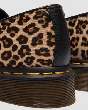 Dr. Martens Elphie Leopard Print Mary Jane Shoes