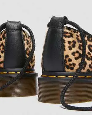 Dr. Martens Elphie Ii Leopard Ballet Flats - Tan