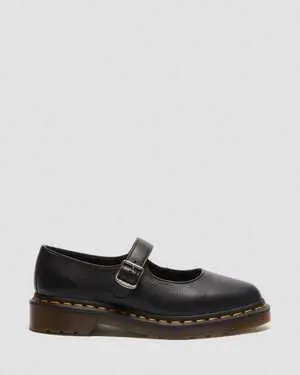 Dr. Martens Elphie Virginia Leather Mary Jane Shoes - Black
