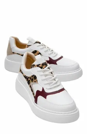 PROLOGUE SHOES Ida Platform Sneakers - White