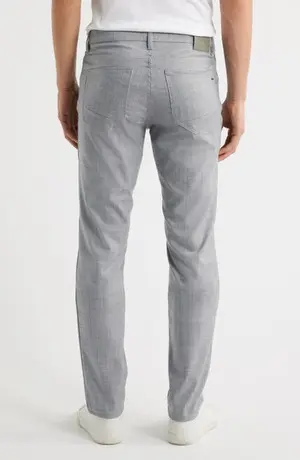 BRAX Chuck Stretch Chambray 5-pocket Pants - Silverdnu