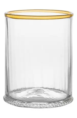 JULISKA Nell Double Old Fashion Glass Tumbler - Daffodil