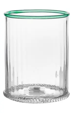 JULISKA Nell Double Old Fashion Glass Tumbler - Watercress
