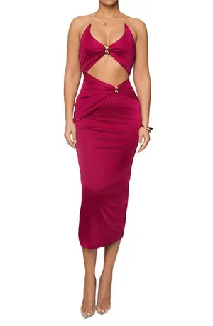 Cutout Midi Dresses