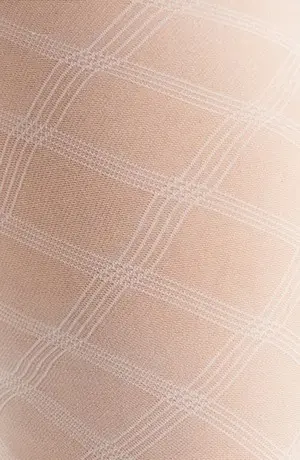 Nordstrom Everyday Sheer Diamond Tights - Pink Loft