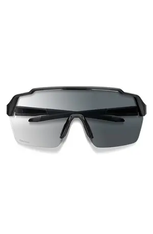SMITH Shift Split Mag™ Shield Sunglasses - Black / Clear To Gray