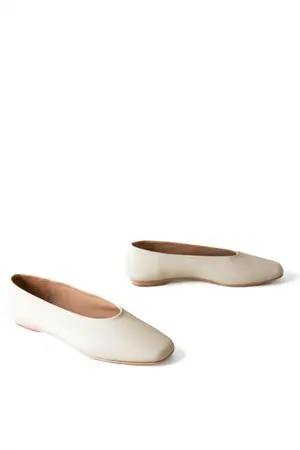 HUMA BLANCO Margaux Ballet Flat - Bone