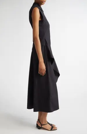 Max Mara Keras Poplin Midi Shirt Dress