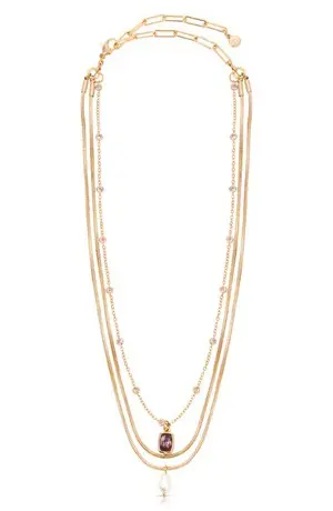 Ettika Layered Charm Necklace