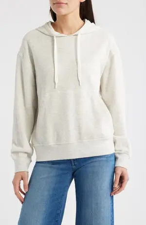 Madewell Heathered Hooded Sweatshirt
