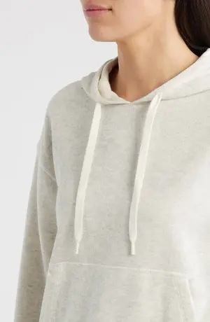 Madewell Heathered Hooded Sweatshirt