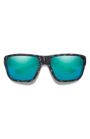 SMITH Arvo 61mm Chromapop™ Polarized Sunglasses - Ash Marble/opal Mirror