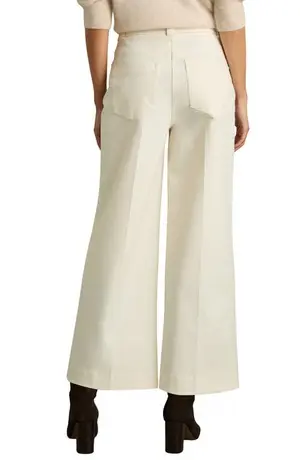 REISS Myrtle Wide Leg Crop Pants