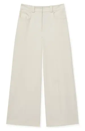 REISS Myrtle Wide Leg Crop Pants