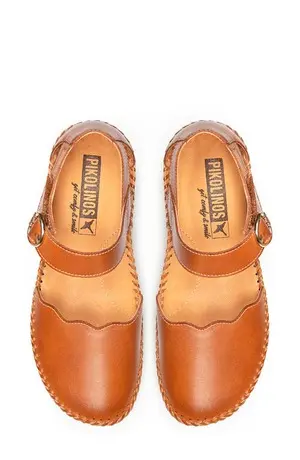 Pikolinos Marina Wedge Flat - Brandy