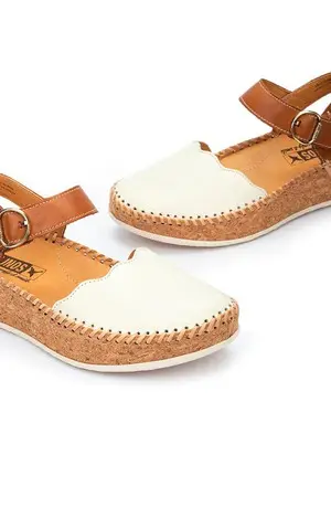 Pikolinos Marina Wedge Flat - Natural