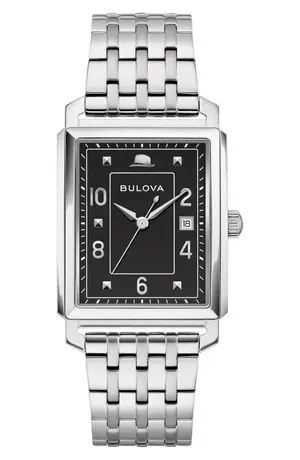 Bulova Rectangular Bracelet Watch