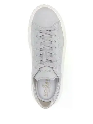 Hogan H-stripes Flatform Sneakers - Blue