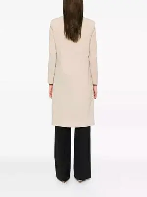 Alberto Biani Single-breasted Coat - Neutrals