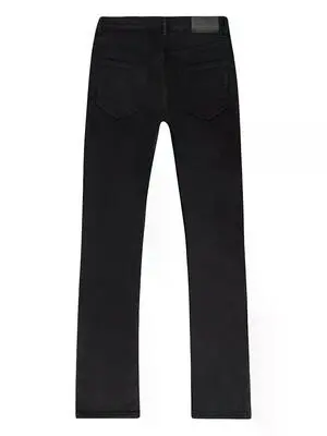 PURPLE BRAND P004 Resin Flare Straight Jeans