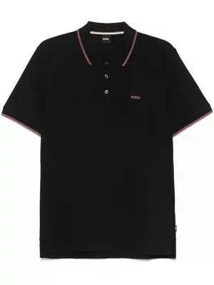 BOSS Cotton-piqué Polo Shirt With Contrast Tipping