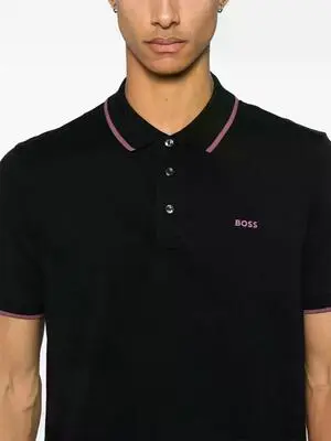 BOSS Cotton-piqué Polo Shirt With Contrast Tipping