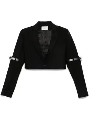 Coperni Hybrid Cropped Blazer