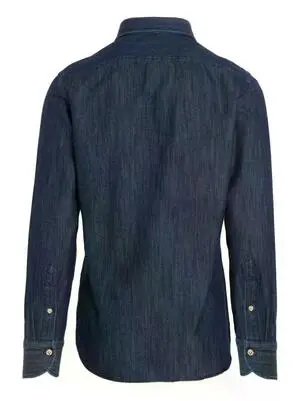 BORRIELLO NAPOLI Denim Shirt - Blue