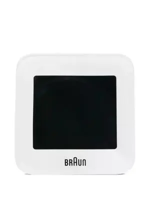 BRAUN WATCHES Digital Travel Alarm Clock - White