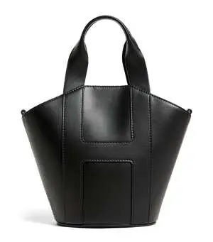 Harrods Leather Tote Bag