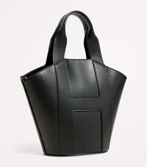 Harrods Leather Tote Bag