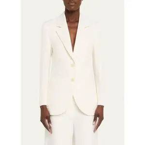 Victoria Beckham Patch-pocket Jacket - Ivory