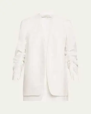Lafayette 148 New York Layered Blazer - White
