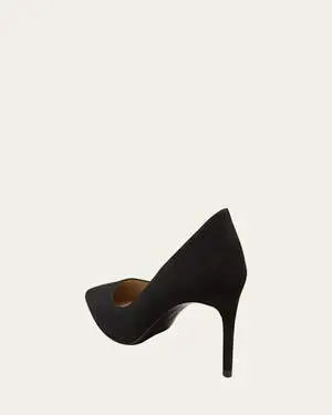 STUART WEITZMAN Suede Stiletto Pumps - Blue