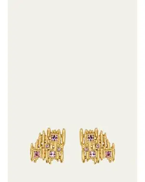 Oscar De La Renta Scramble Earrings