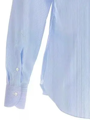 BORRIELLO NAPOLI Striped Shirt - Blue