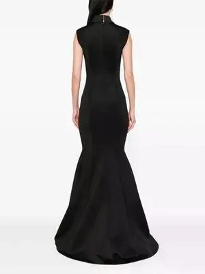 AAVVA High-neck Mermaid Gown