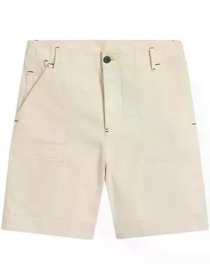 Jacquemus Cotton Shorts - Neutrals