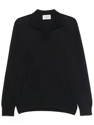D4.0 Fine-knit Top - Blue