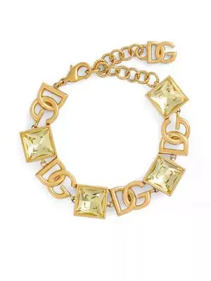 Dolce & Gabbana Logo Bead Bracelet - Gold