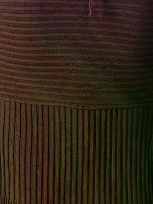 ANDREĀDAMO Ribbed Bodysuit - Brown