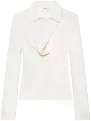 COURREGES Oblique Top - White