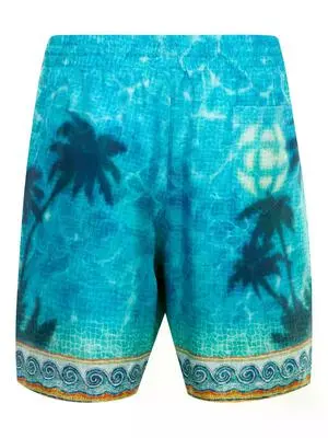 Casablanca Silk Shorts
