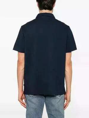 Michael Kors Zip-up Piqué Polo Shirt