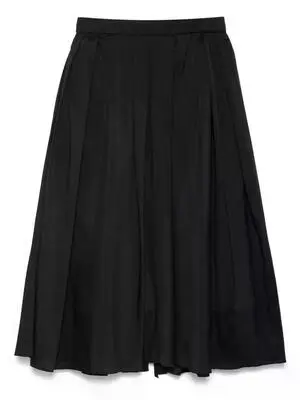 Dkny Zip-up Pleated Skirt