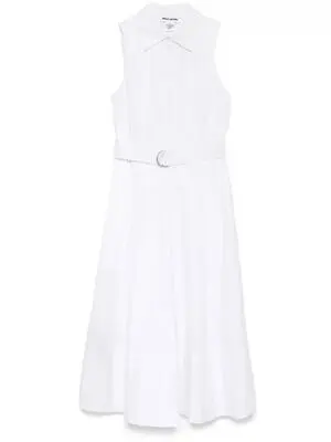 Dkny Drop-waist Midi Shirt Dress